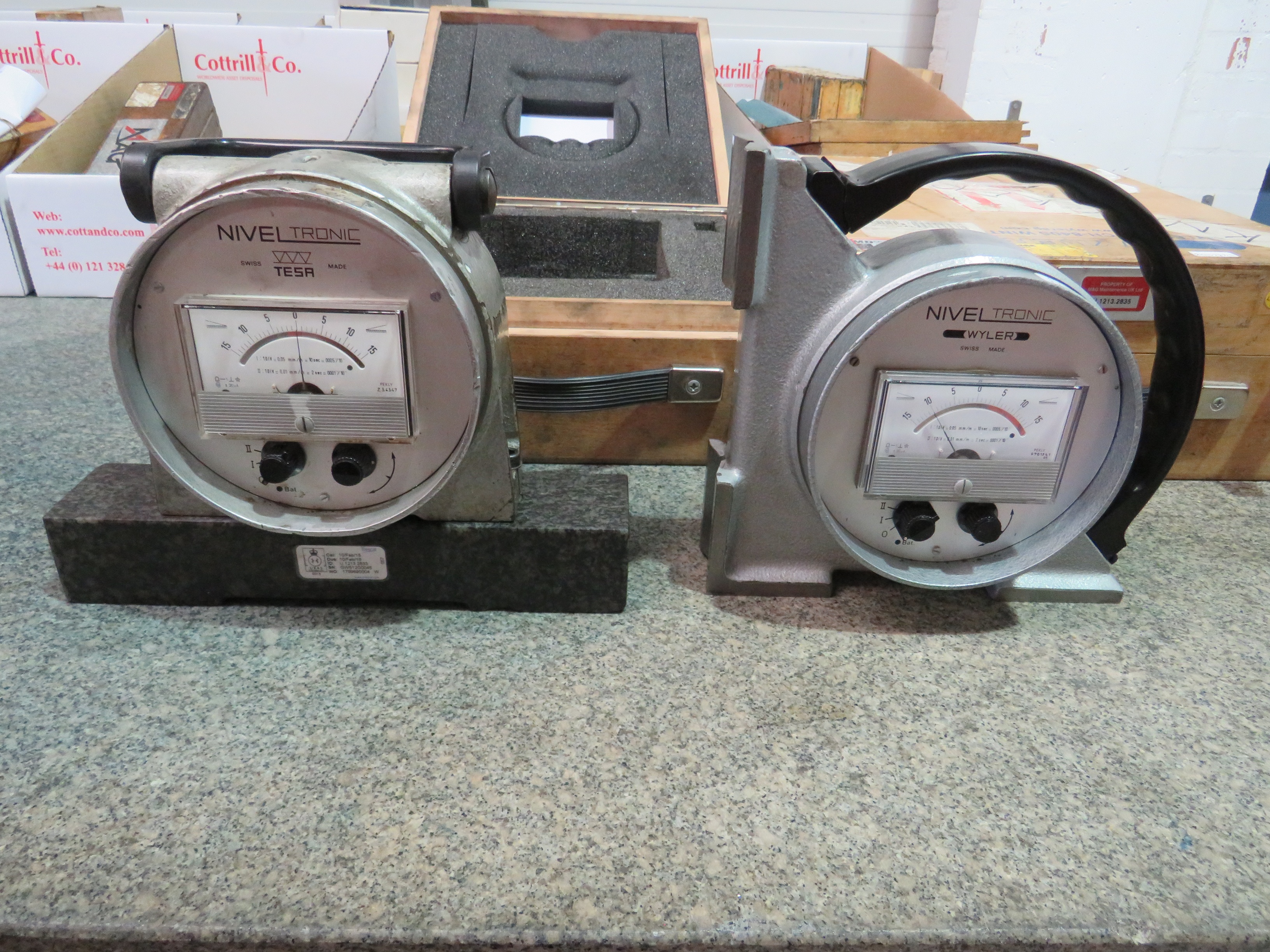 Tesa Nivel Tronic Electronic Machine Level