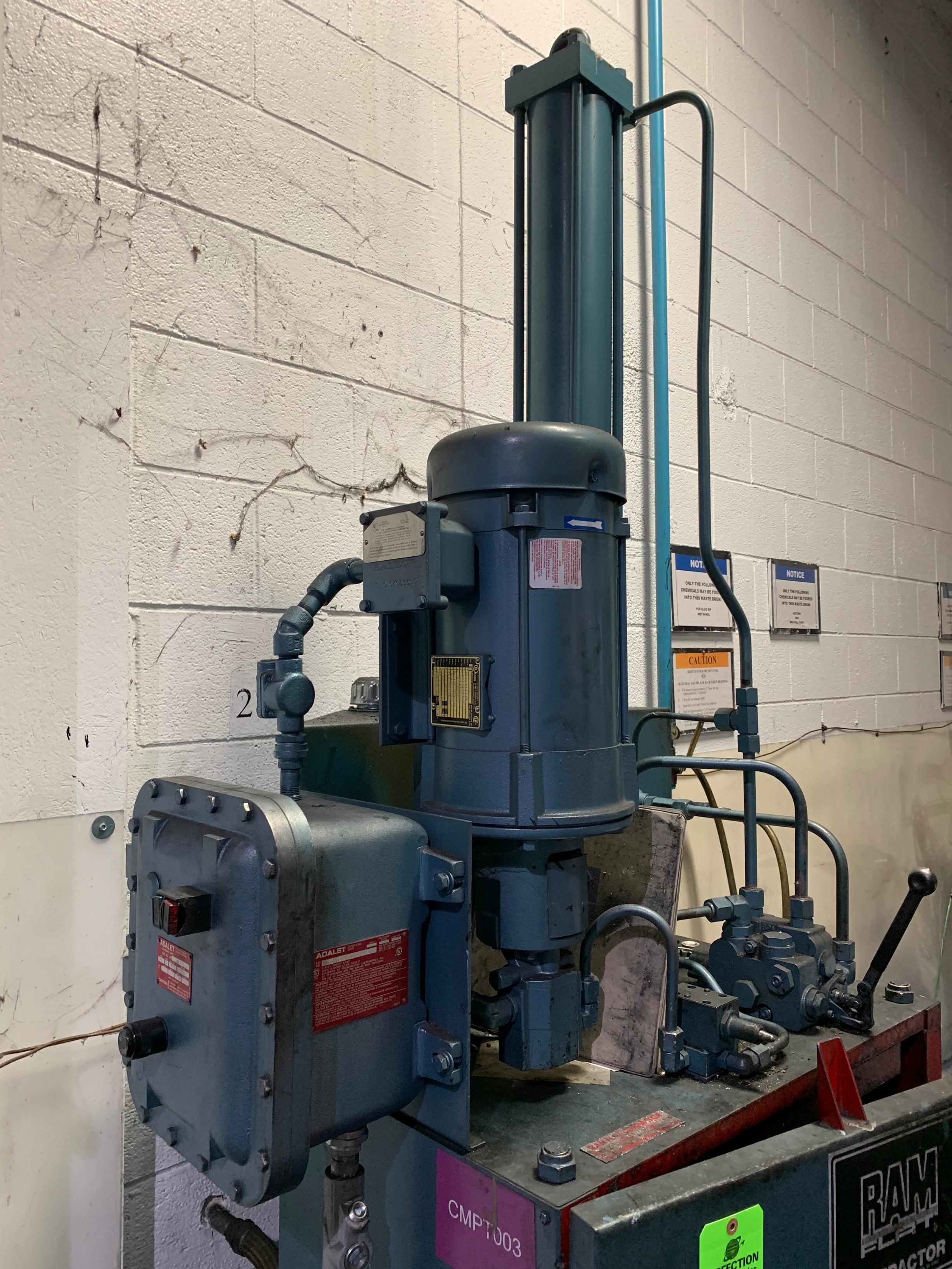 RAM 55SCHY Drum Compactor, s/n 55970