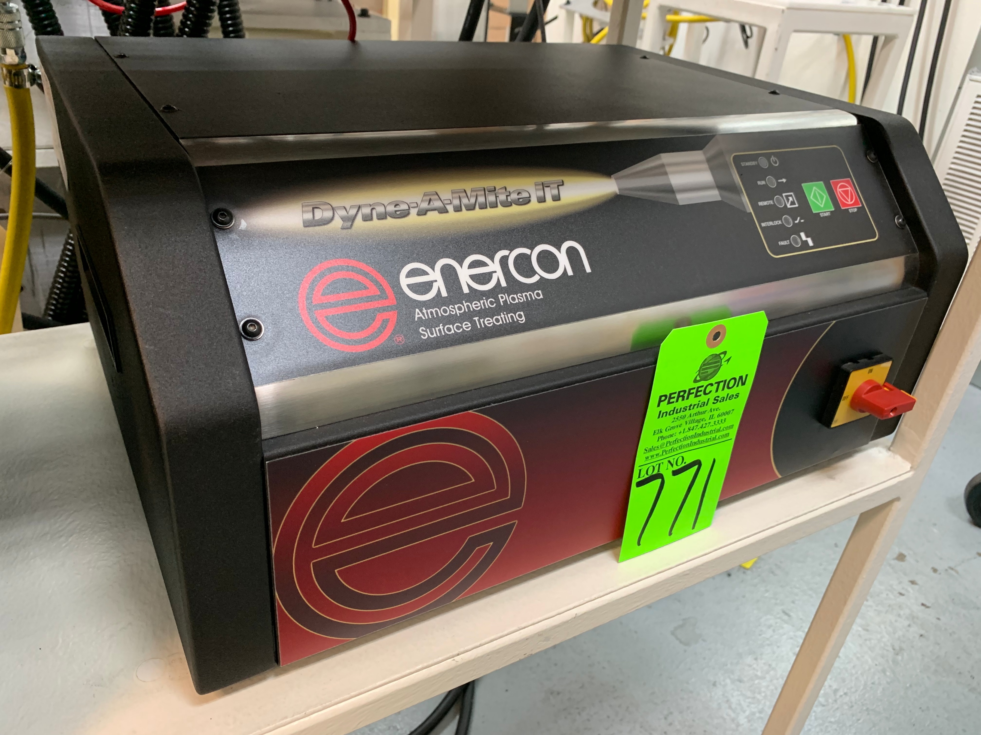 2013 ENERCON LM4810-S4 Dyna-A-Mite IT Atmospheric Plasma 3D Surface ...