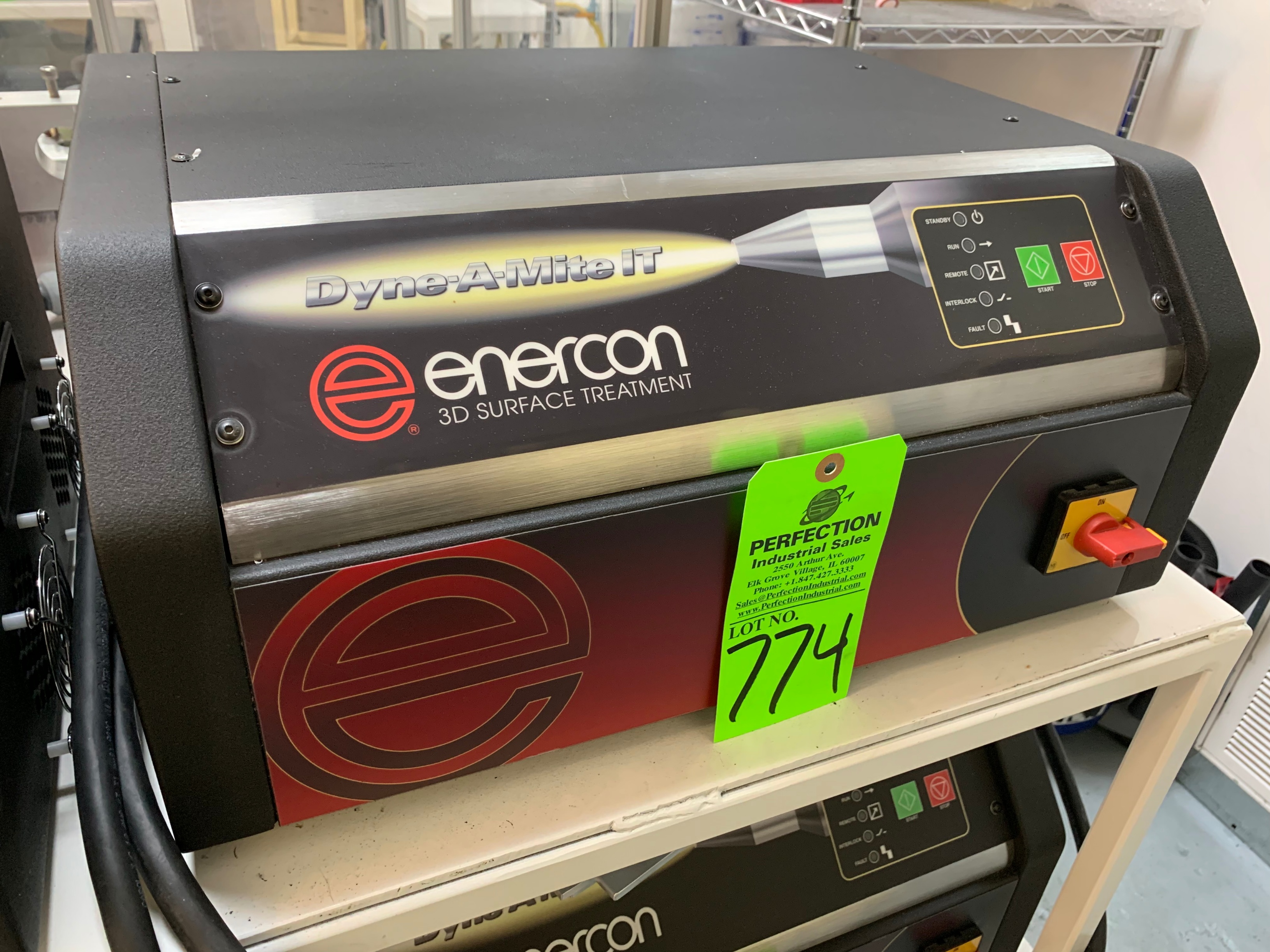 2011 ENERCON LM4810-S4 Dyna-A-Mite IT Atmospheric Plasma 3D Surface ...