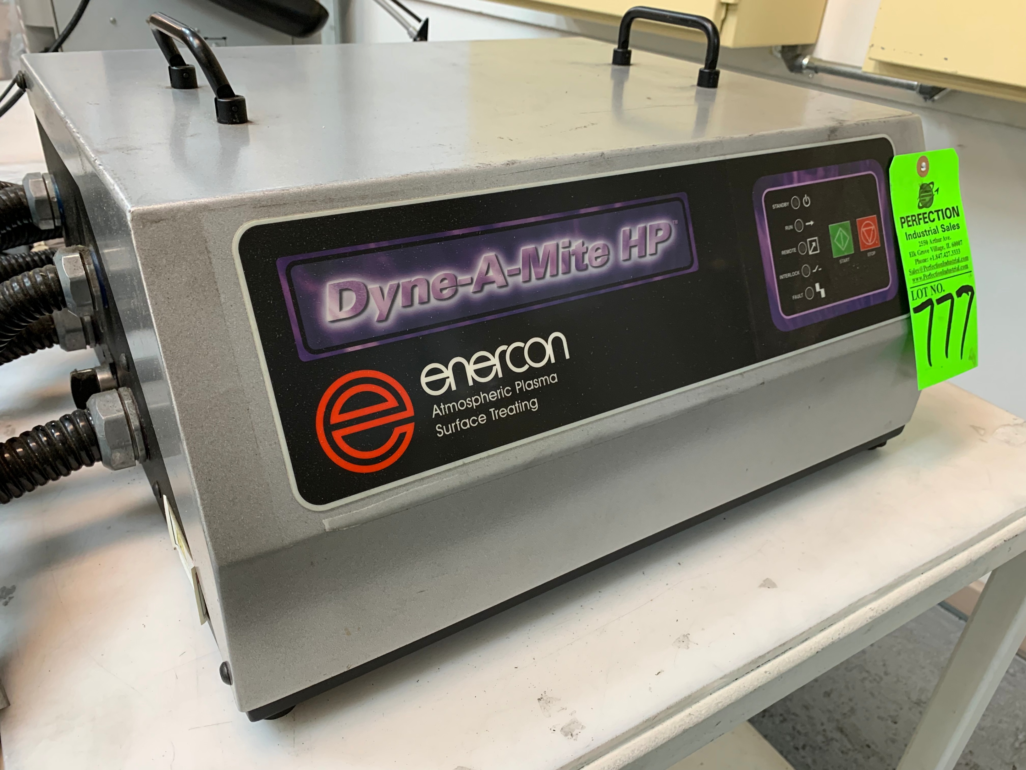 2009 ENERCON LM4816-21HS-HPC Dyna-A-Mite HP Atmospheric Plasma 3D ...