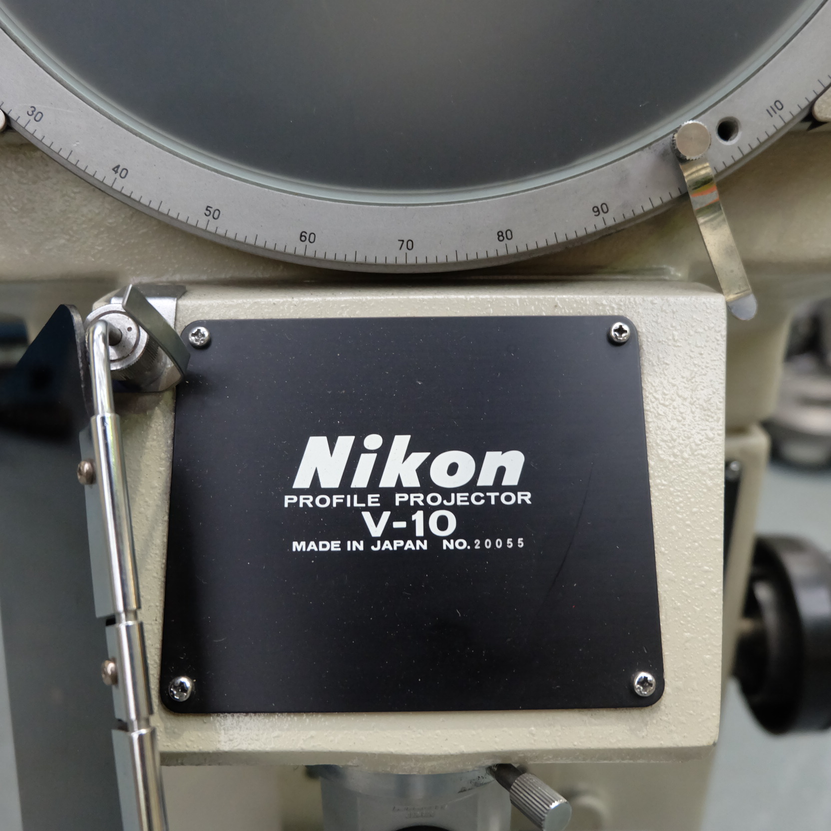 Nikon Model V10 Profile Projector