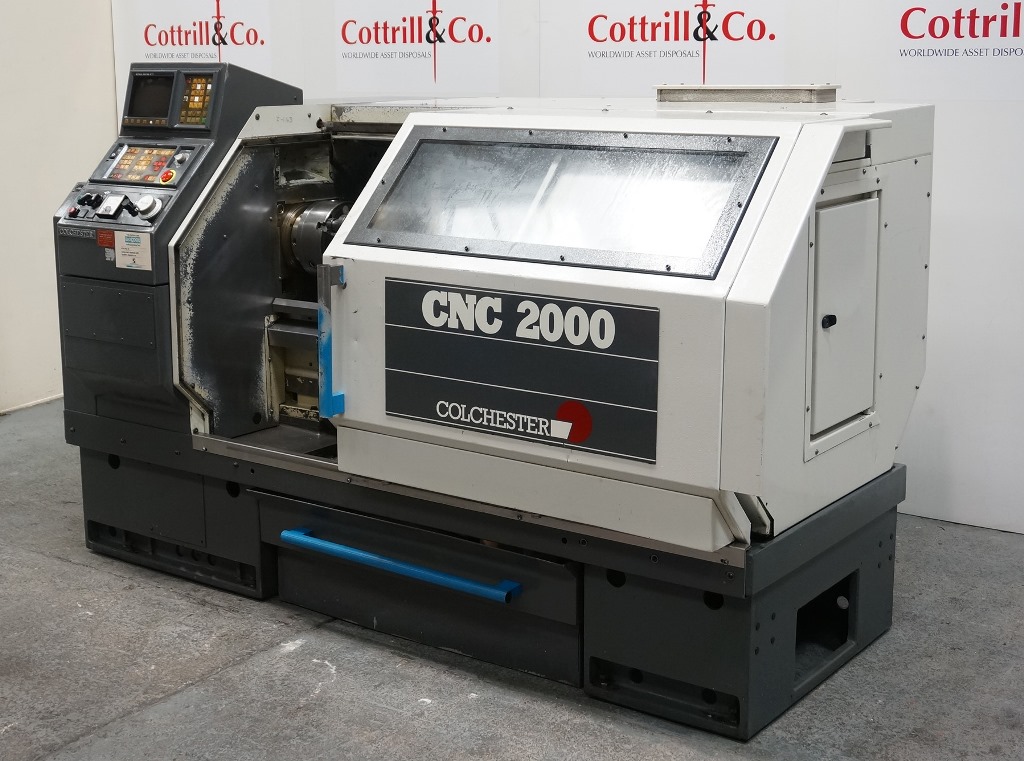 Colchester CNC 2000 CNC Lathe with Fanuc O-T Control