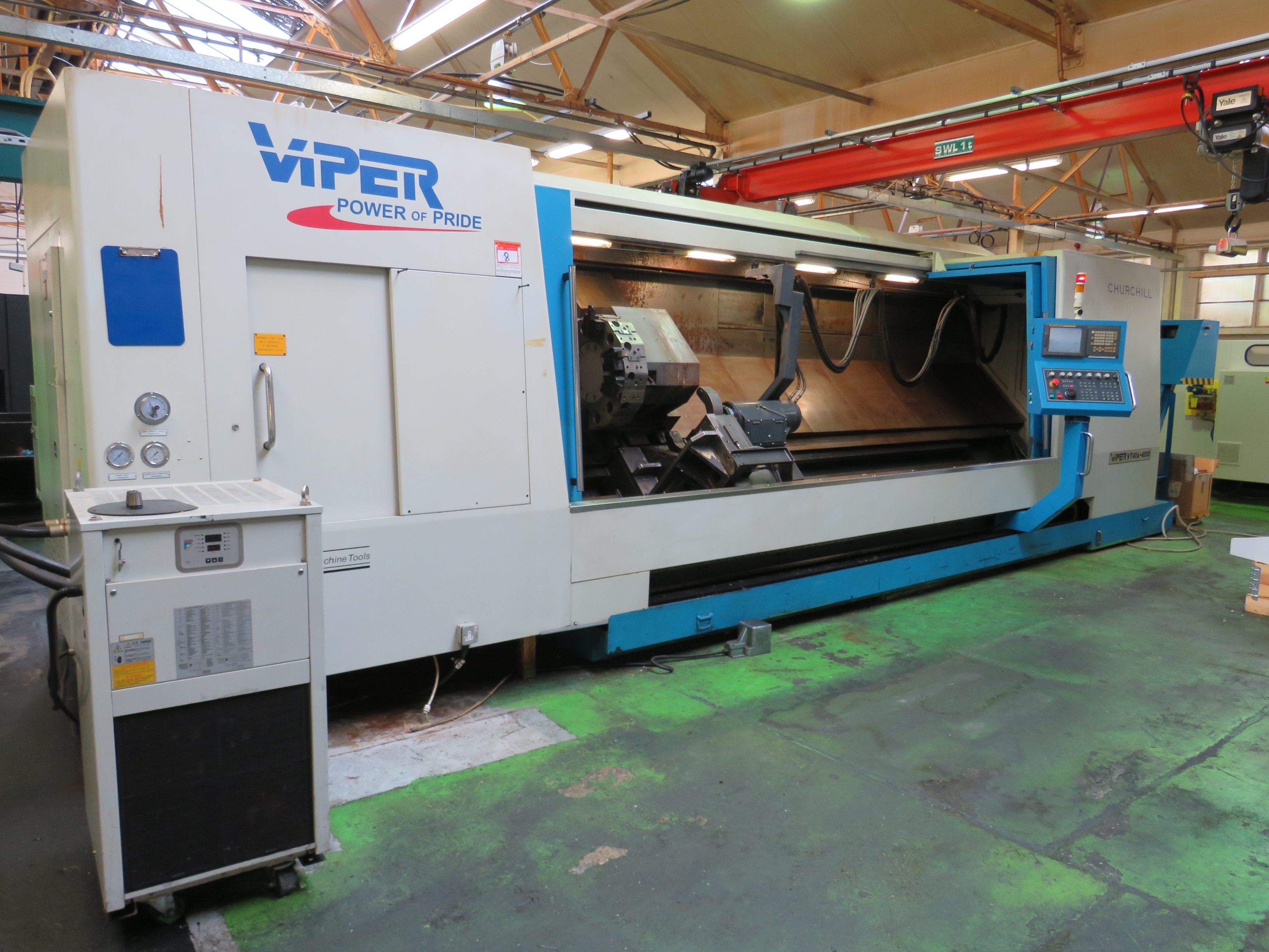 Alex-Tech (BSA Churchill) Viper VT40/4000 Heavy Duty CNC Lathe