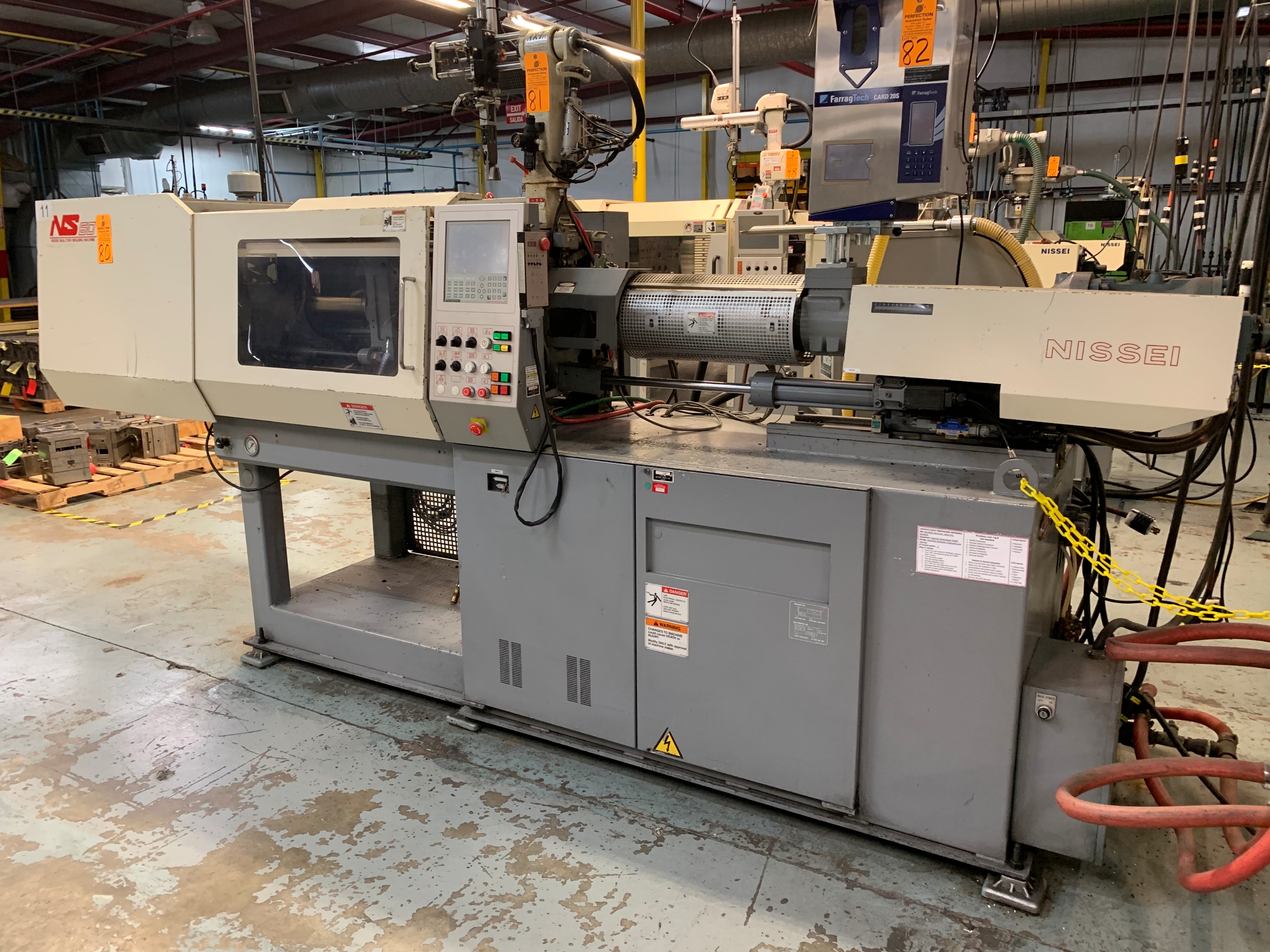 2001 NISSEI NS60-9A Injection Molding Machine