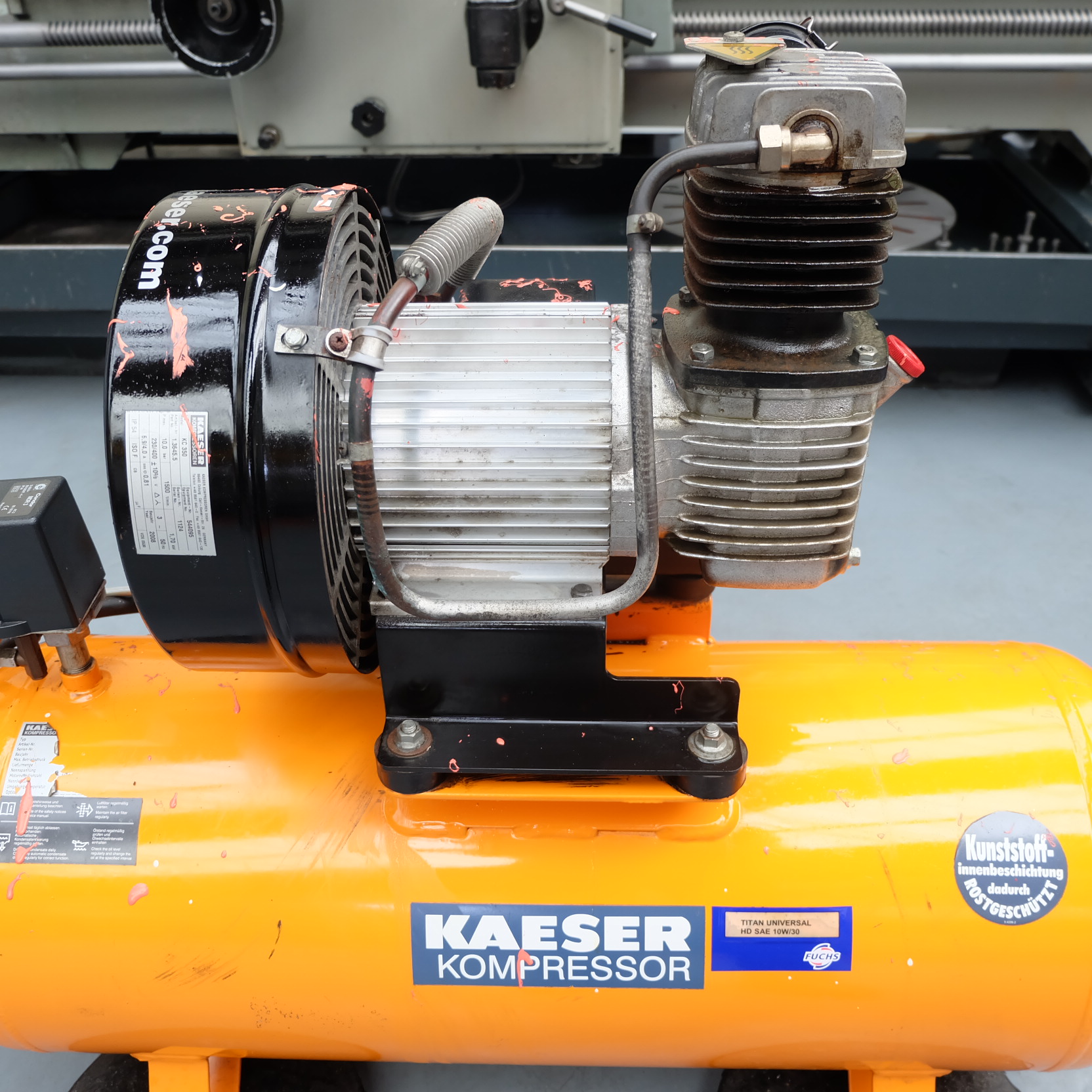 Kaeser Model KC 350 Garage Type Compressor