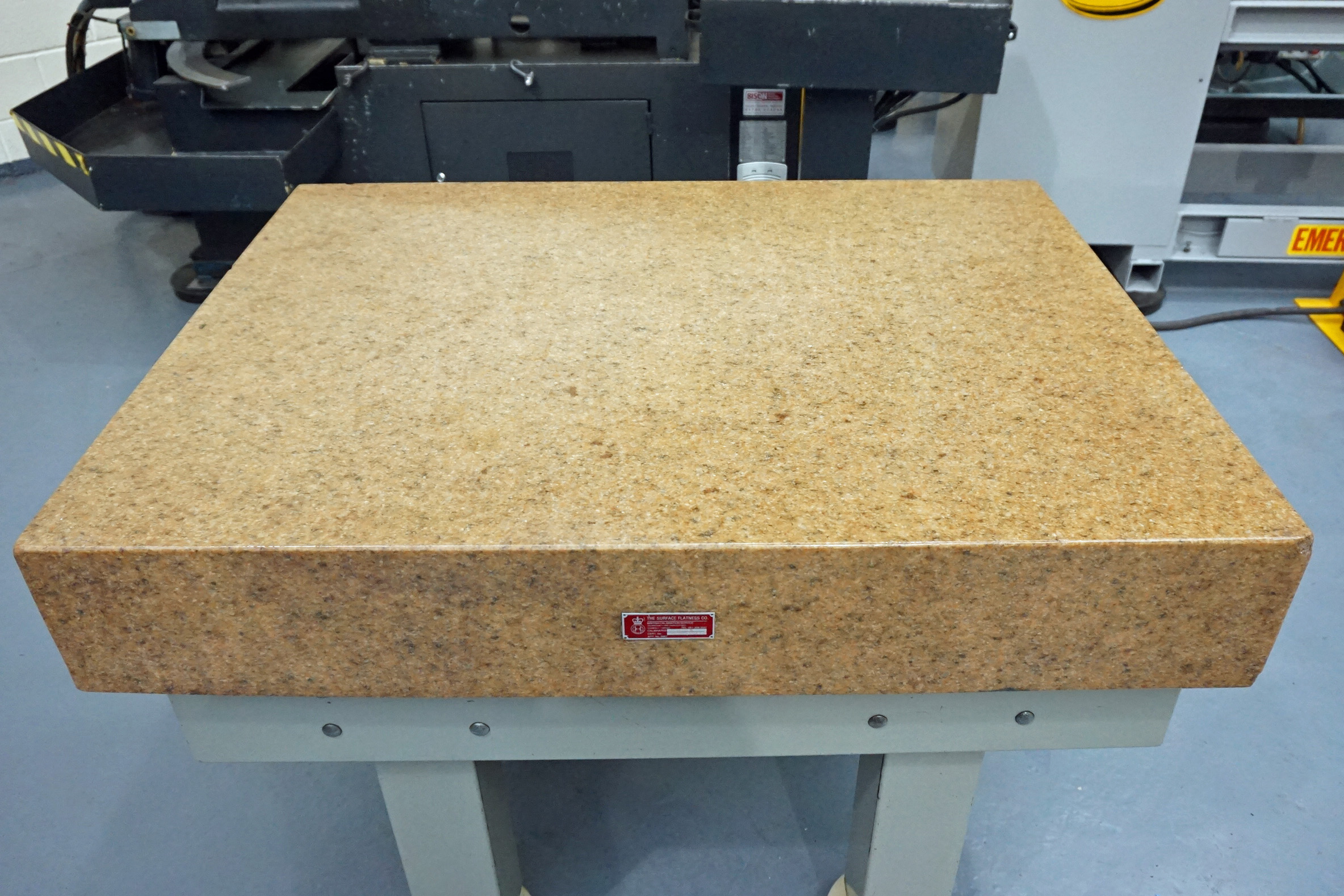 The Surface Flatness Co Pink Granite Surface Table
