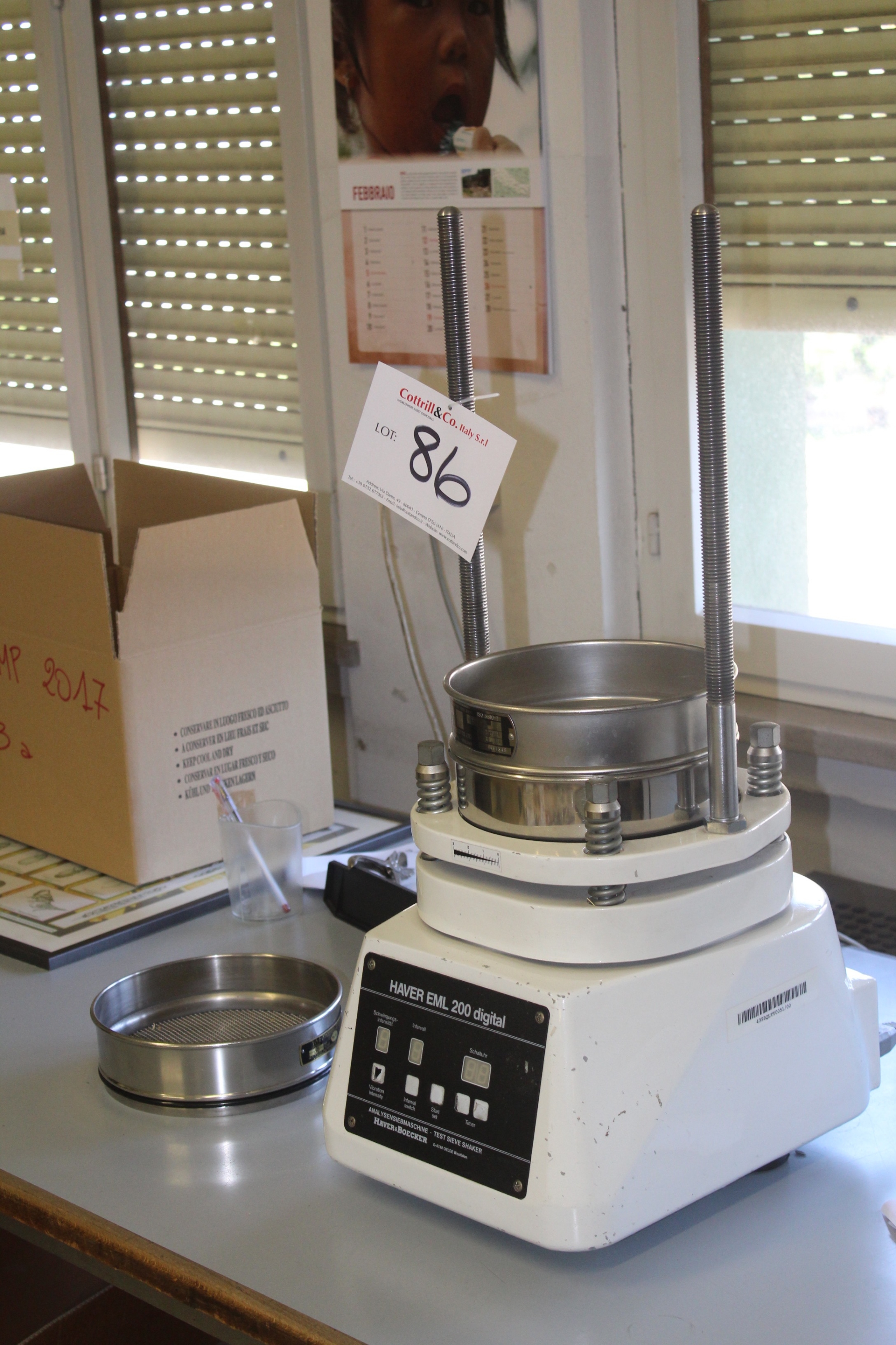 Haver EML200 Digital Test Sieve Shacker