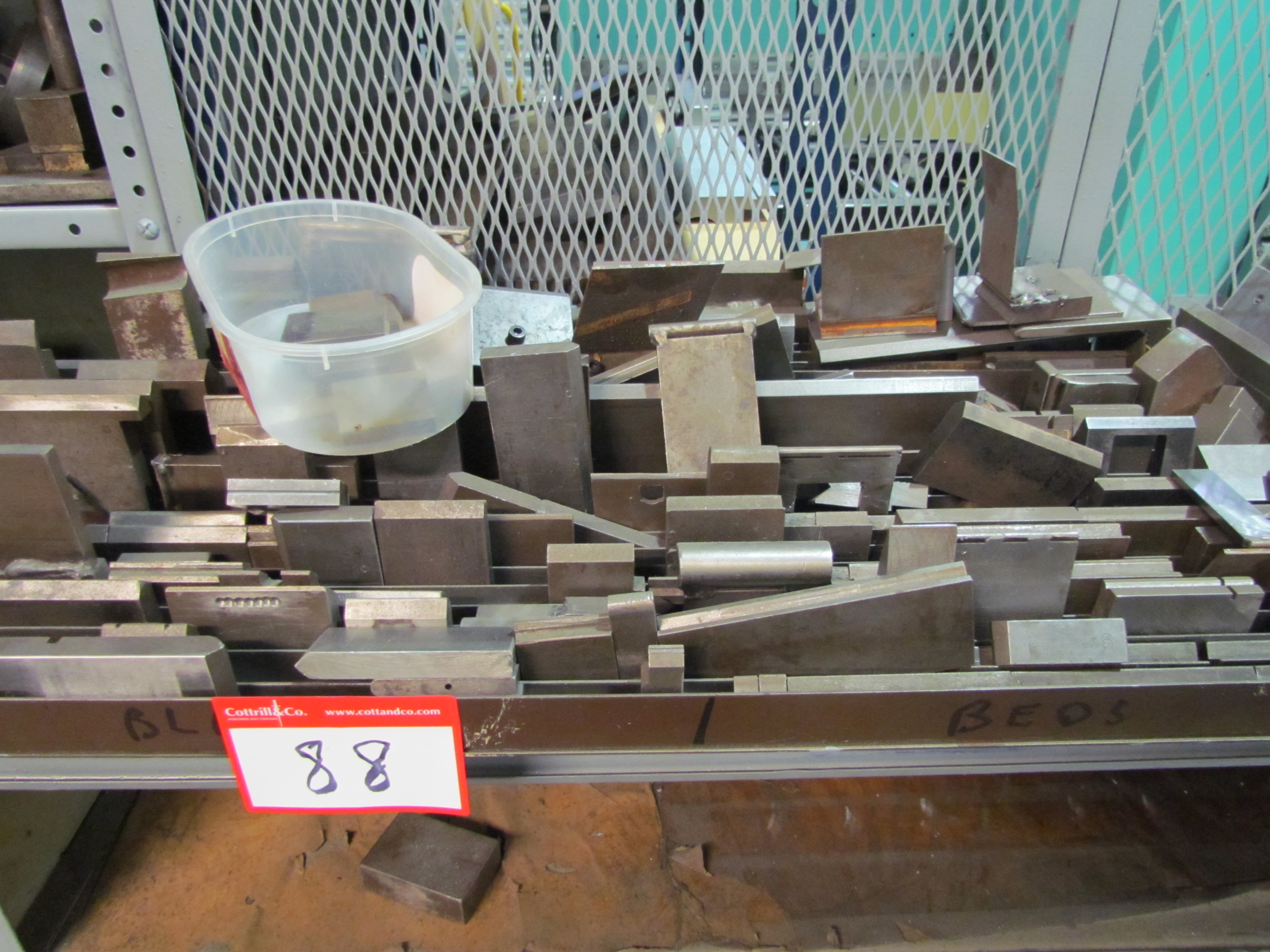 Press Tooling on Rack