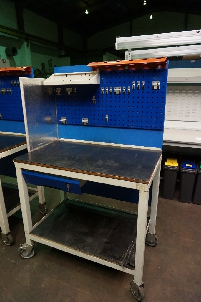 (2) x Mobile Work Benches