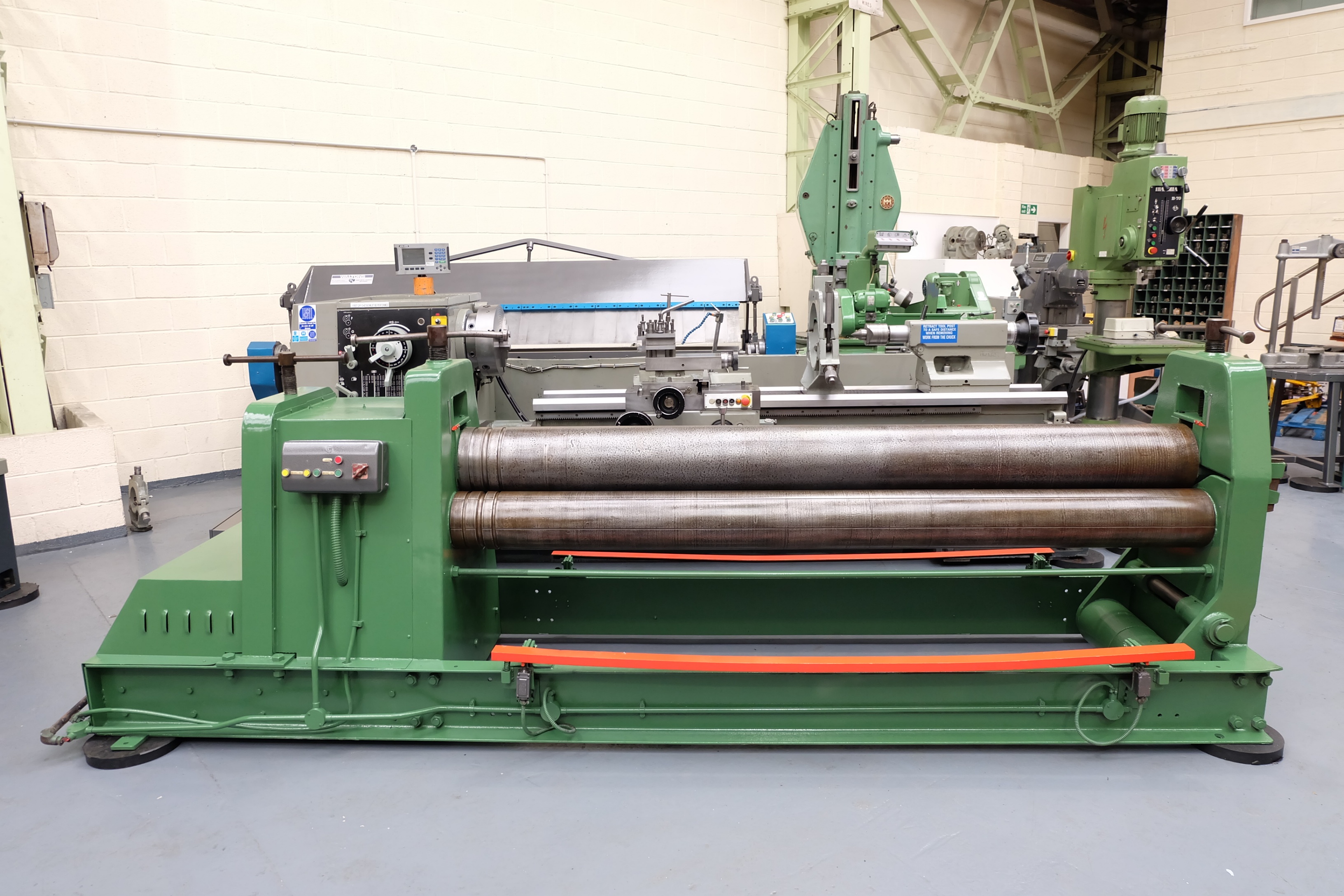 Morgan Type MBR2500 Pyramid Bending Rolls