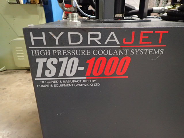 Hydrajet Model TS70-1000 70-Bar High Pressure Coolant System