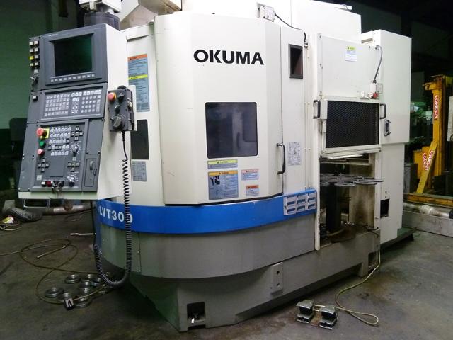 Okuma LVT300 Vertical Turning CNC Lathe