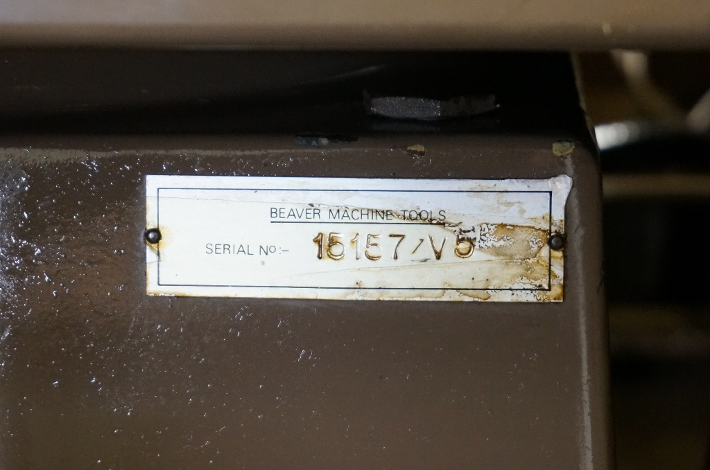 Beaver Type V5 Vertical CNC Mill with Fanuc 6m Control