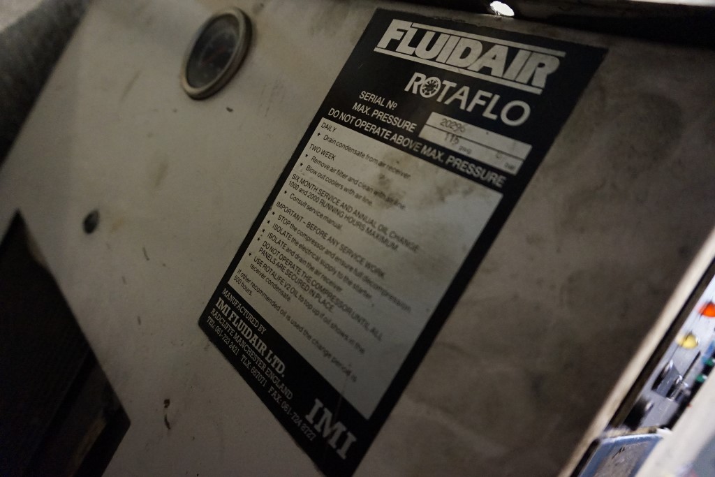 Fluidair Rotaflo L23 Air Compressor