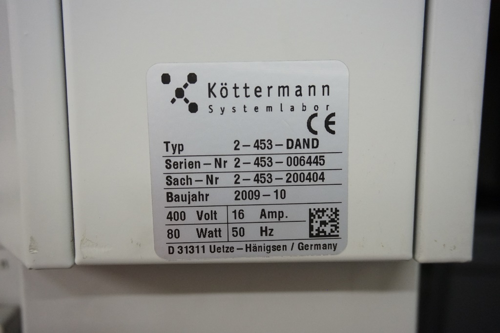 Kottermann Air Controlled Quarantine Cabinet 2-453-DAND