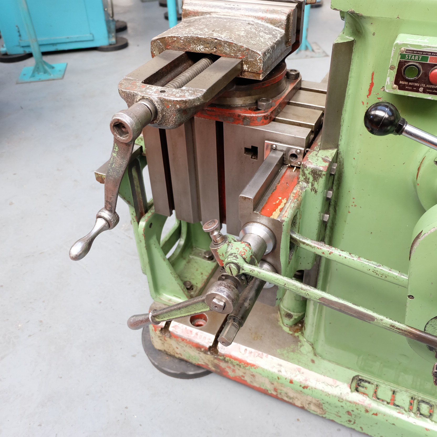 Elliott 14M Shaper with Indexing Table