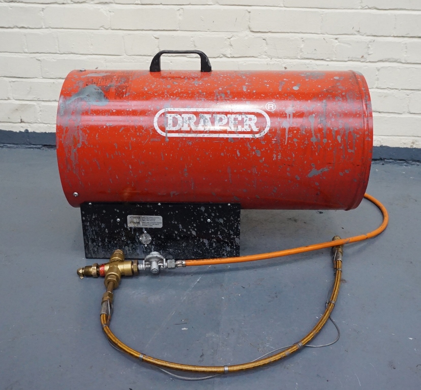 Draper Portable Floor Standing Gas Heater