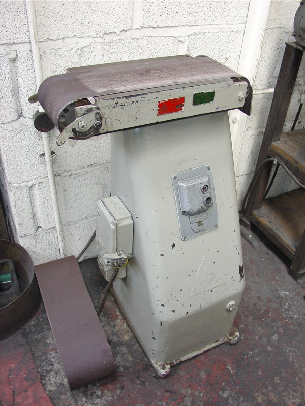 RJH 6” Horizontal Pedestal Linisher