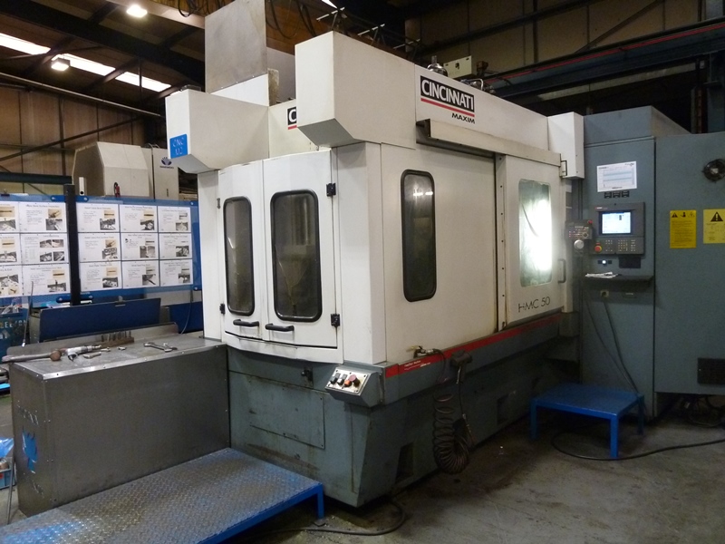 Cincinnati Maxim 500 Model D Twin Pallet Horizontal Machining Centre
