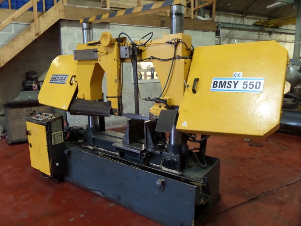 BEKA-MAK BMSY 550 Twin Column Heavy Duty Horizontal Bandsaw