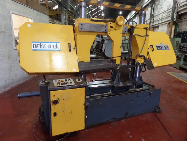 BEKA-MAK BMSY 550 Twin Column Heavy Duty Horizontal Bandsaw