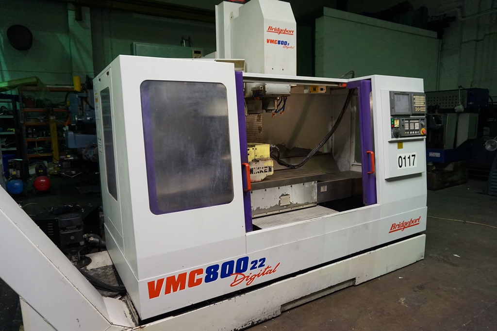 Bridgeport VMC 800/22 Digital Vertical Machining Centre