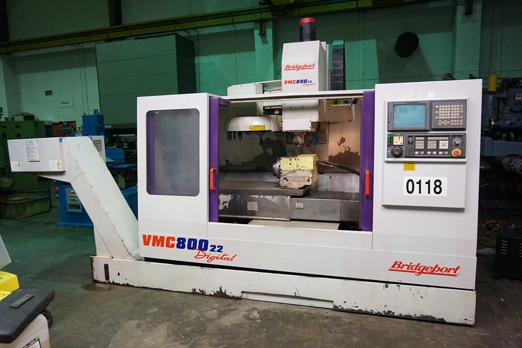 Bridgeport VMC 800/22 Digital Vertical Machining Centre