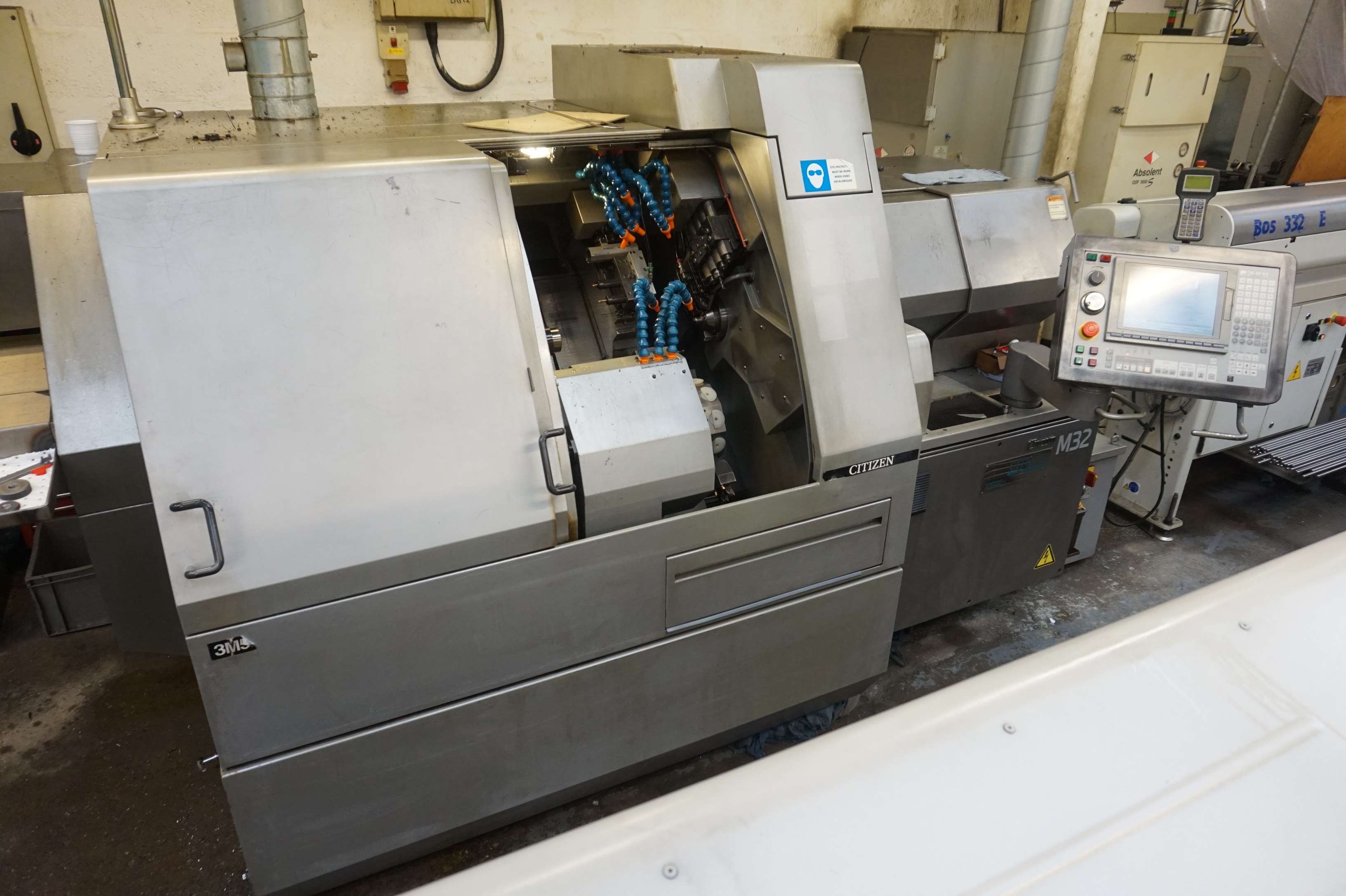 Citizen M32V 10 Axis CNC Sliding Head Machine