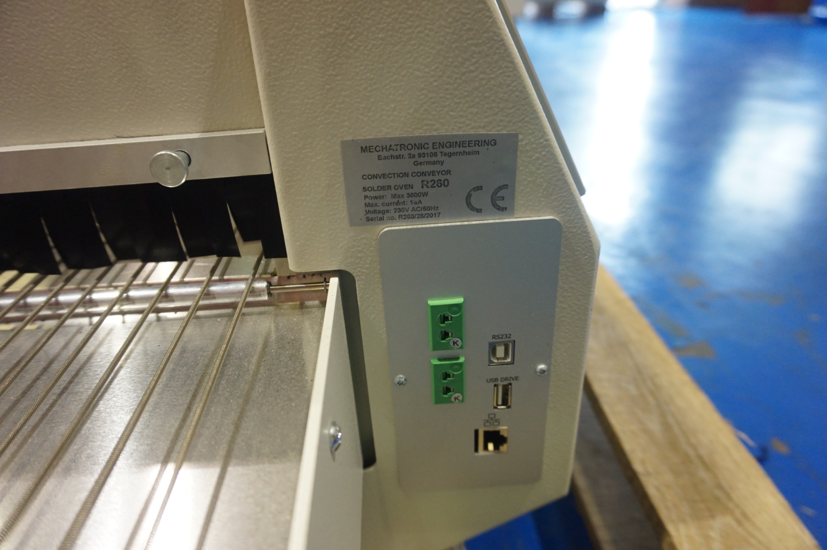 Mechatronic Mistral 260 Forced Air Convection Conveyor Solder Oven
