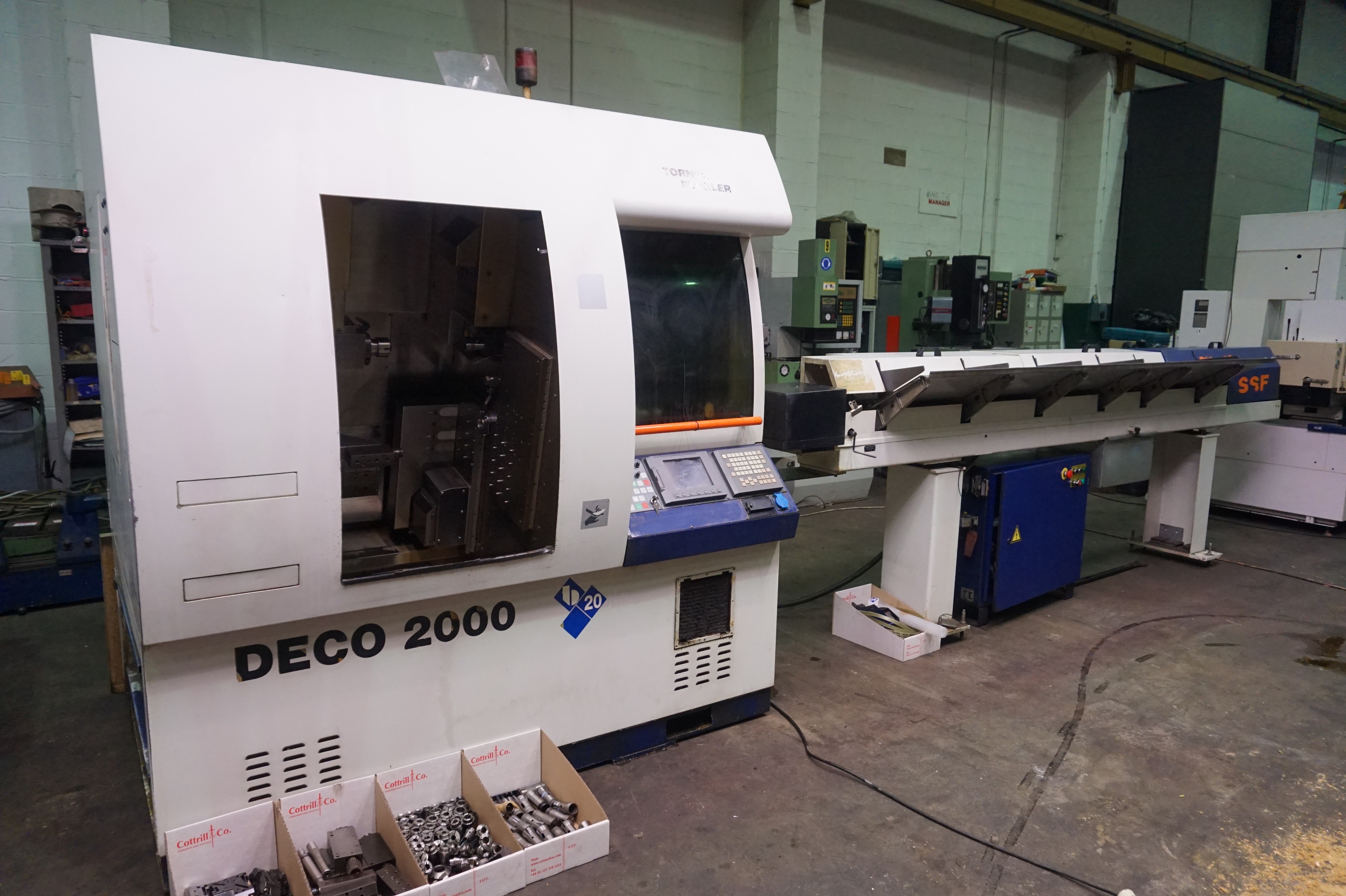 Tornos Deco 2000 Sliding Head Machine