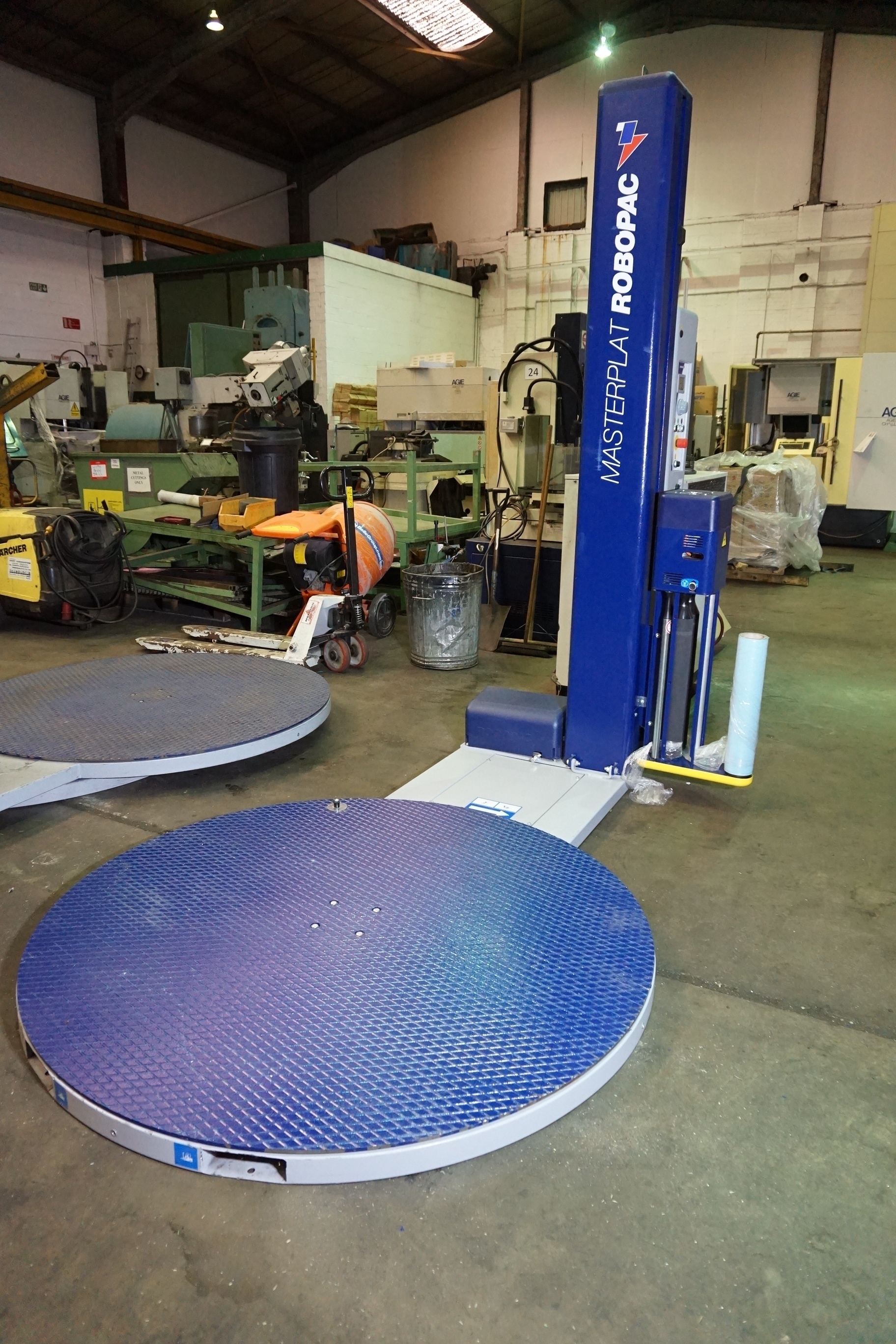 Robopac Masterplat Pallet Wrapper