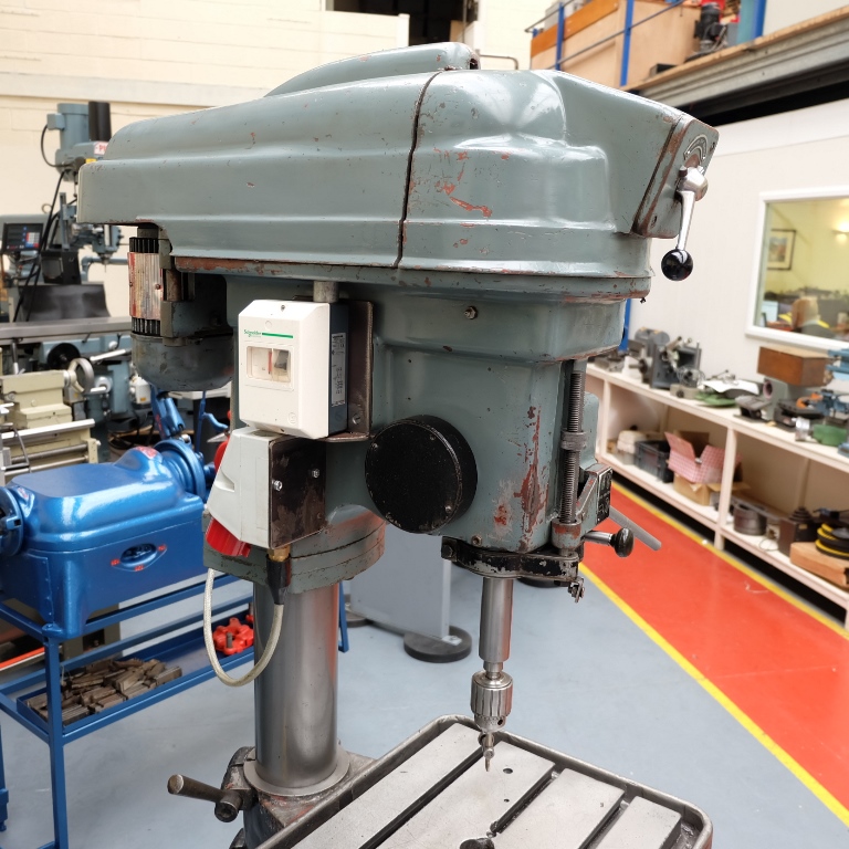 Elliot Progress No. 3A Single Spindle Pillar Drill