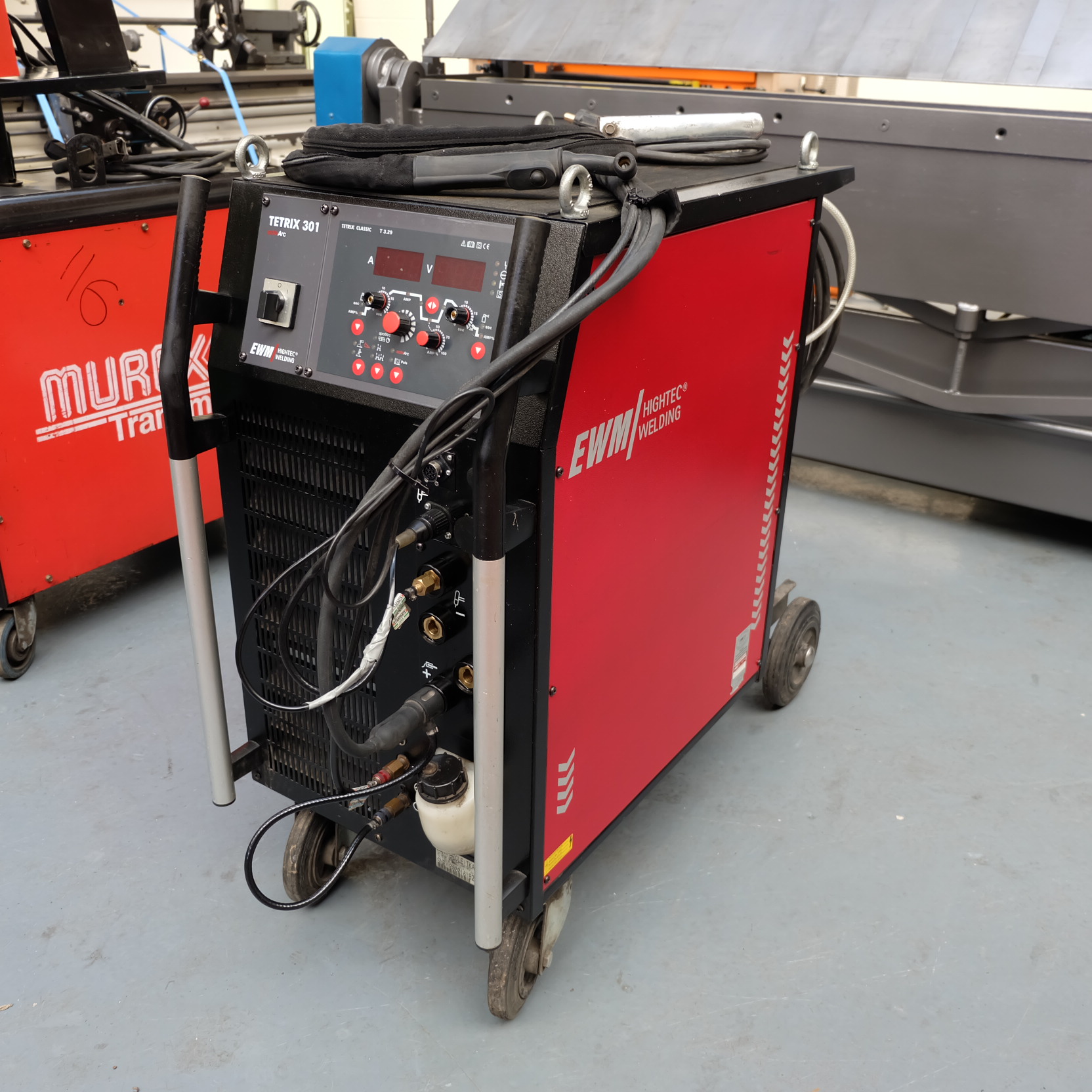 EWM Tetrix 301 Classic 300 Amp Tig Welding Set