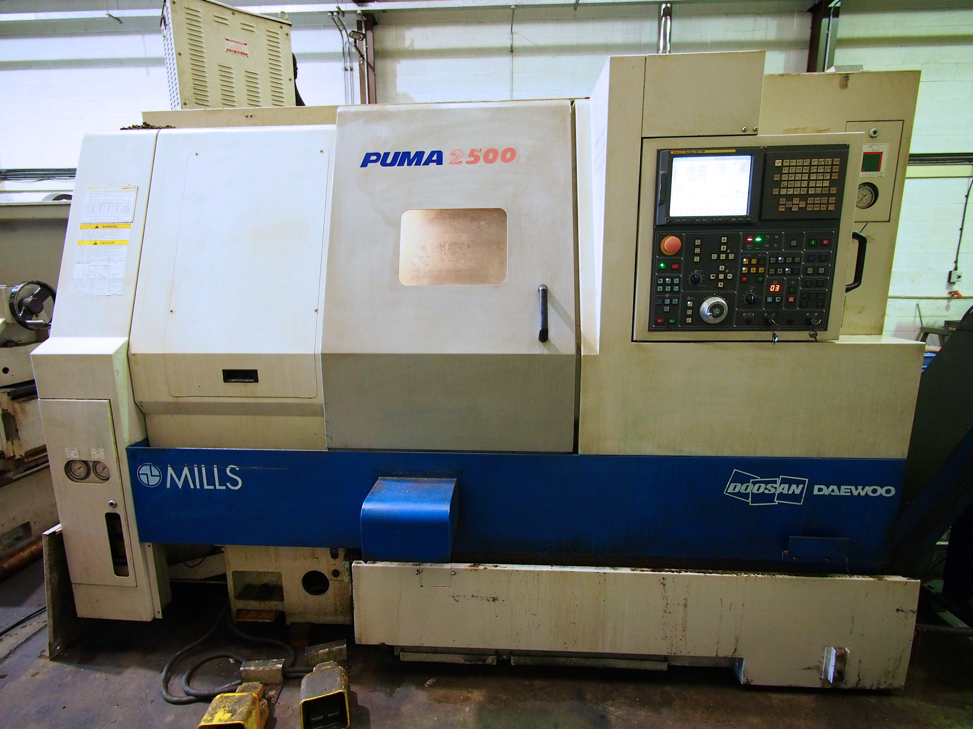 Daewoo Puma 2500Y CNC Lathe