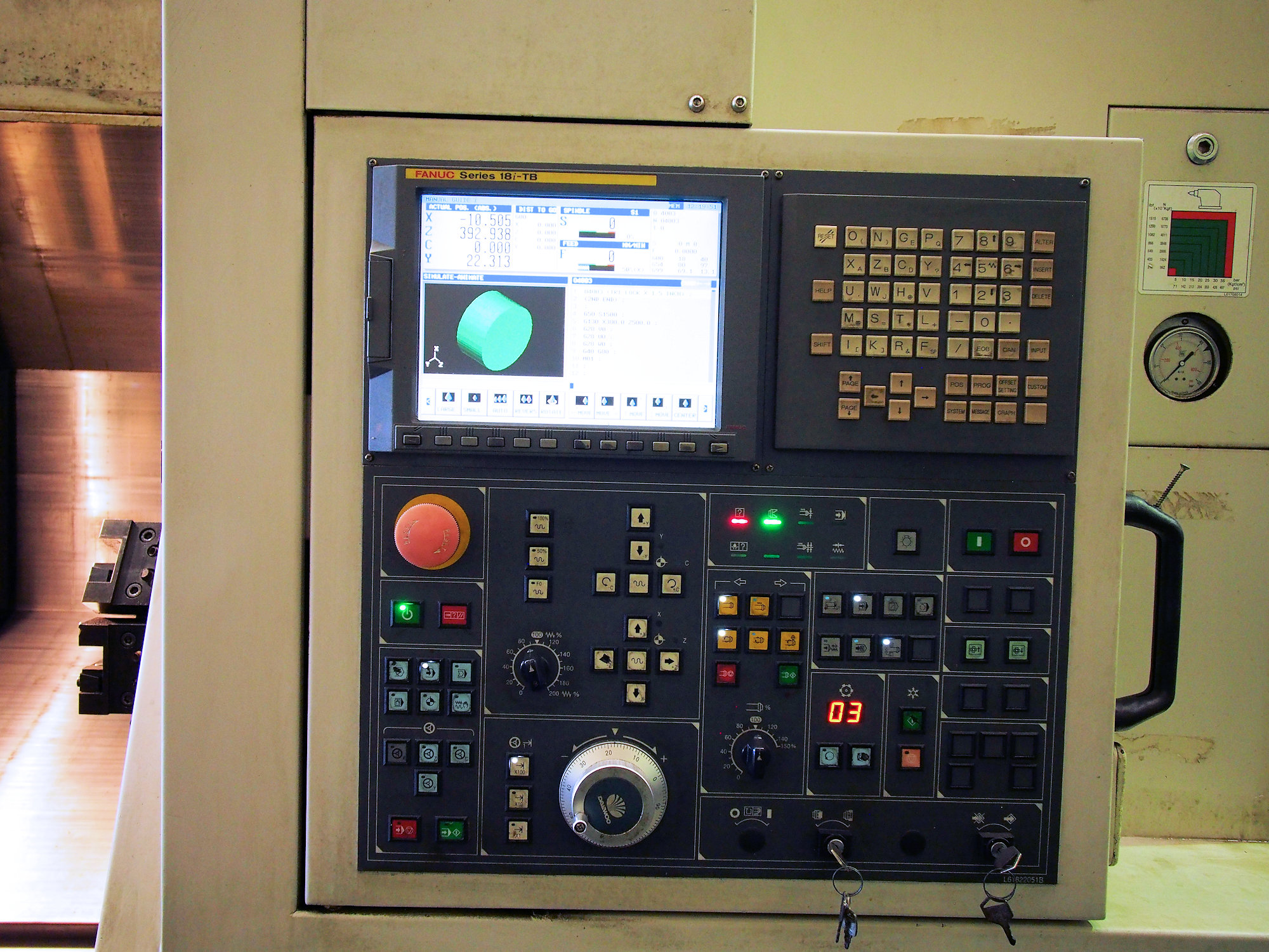 Daewoo Puma 2500Y CNC Lathe