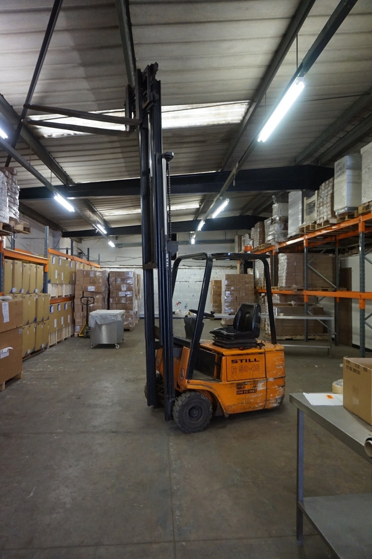 Still R-50-5 3-Wheel Battery Counter Balance Fork Lift Truck