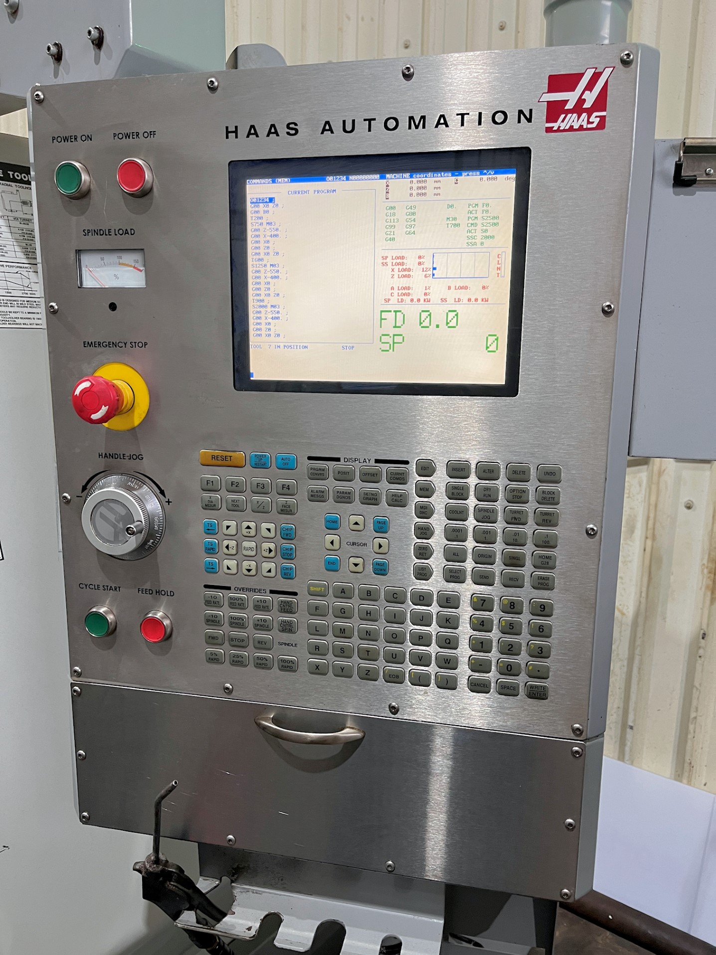 HAAS TL-25 CNC Lathe