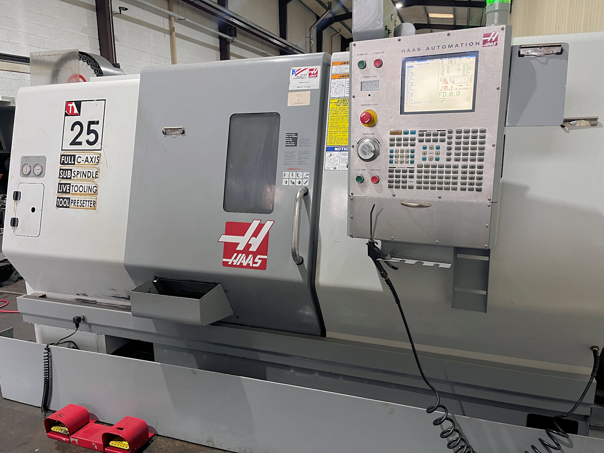 HAAS TL-25 CNC Lathe