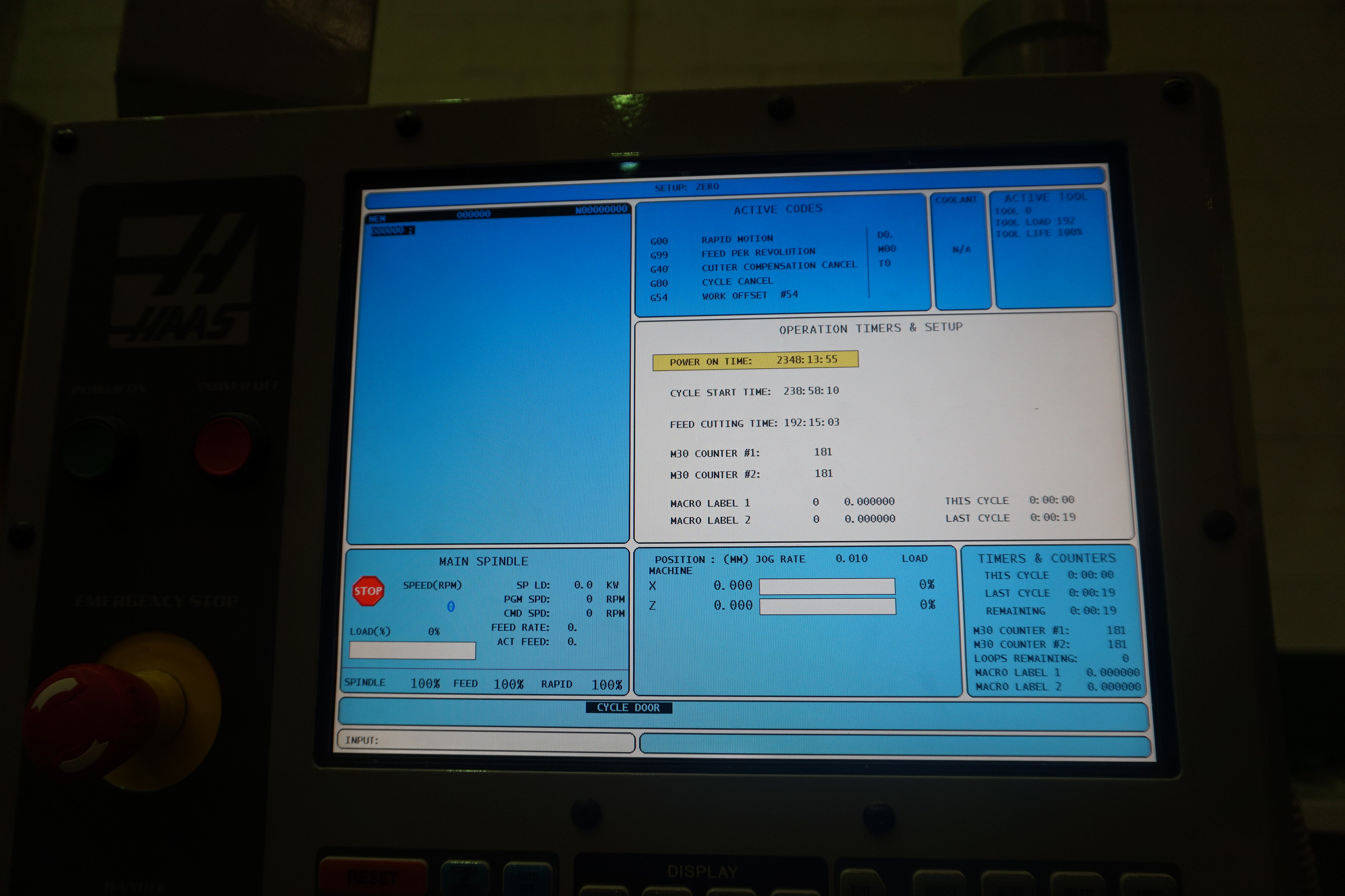 Haas TL3 HE CNC Lathe with Haas Control