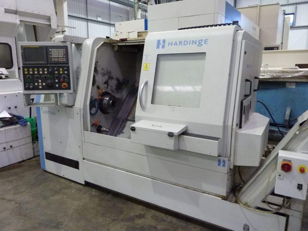 Hardinge Quest 10/65SY 6-axis Twin Spindle Turning Centre with Fanuc ...