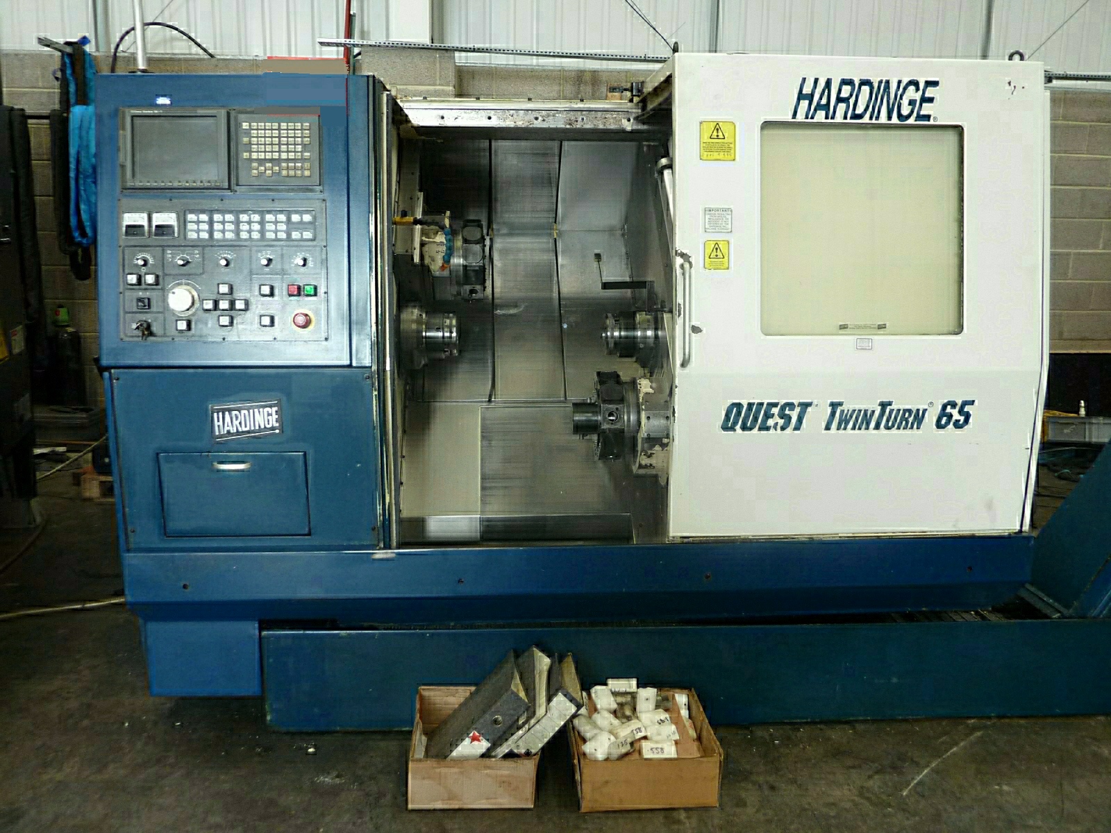 Hardinge Conquest Twin Turn 65 8 Axis Turning Centre