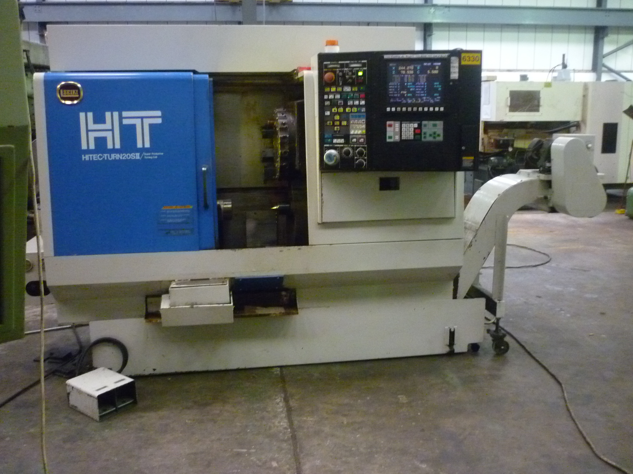 Hitachi Seiki Hi Tec Turn 20SII CNC Lathe