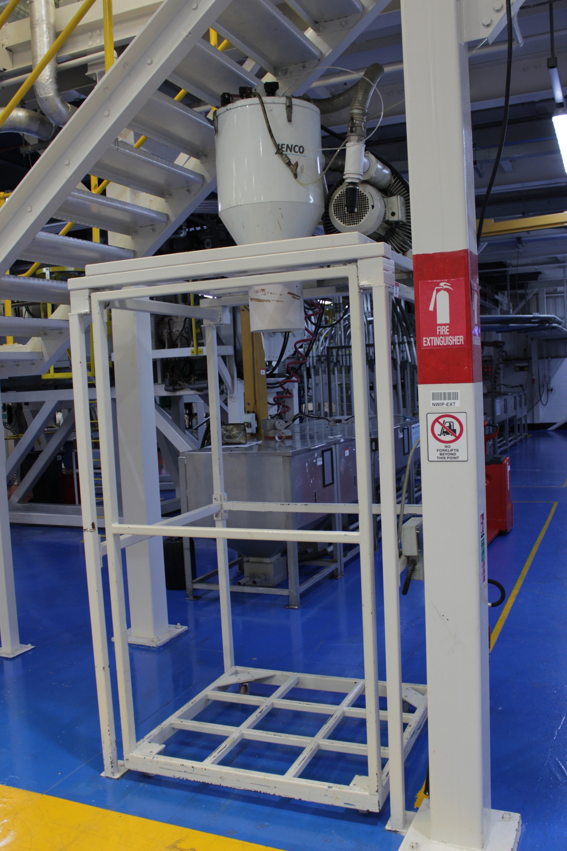 Jenco Hopper/Dryer Additive Bagging Station