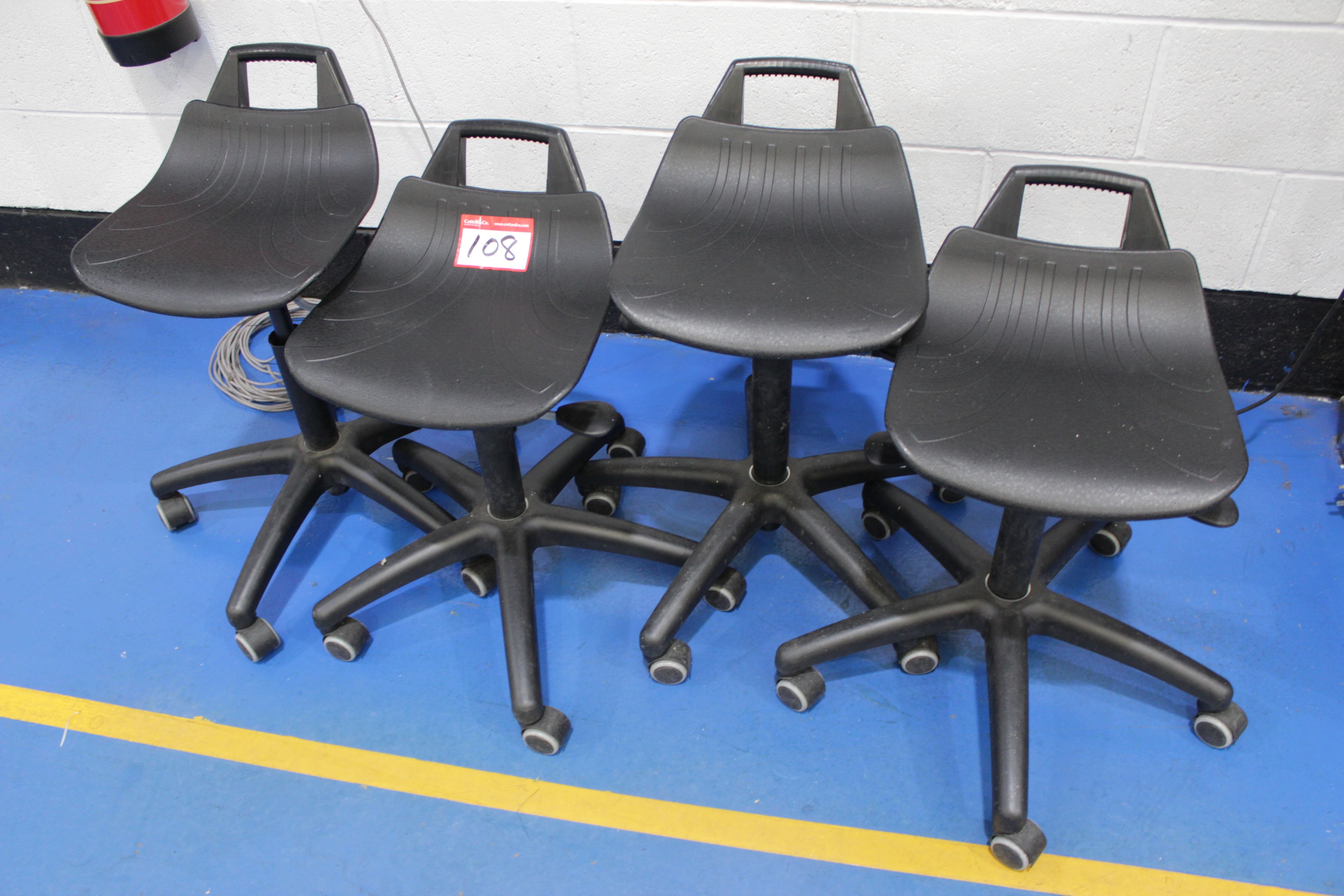 (4) x Operator Stools