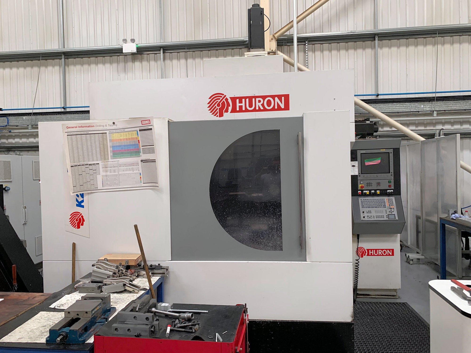 Huron K2X 10 3-Axis Vertical Machining Centre