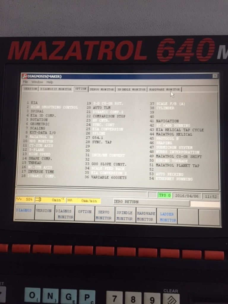 Mazak FH-6800 4 axis Twin Pallet Horizontal Machining Centre with ...