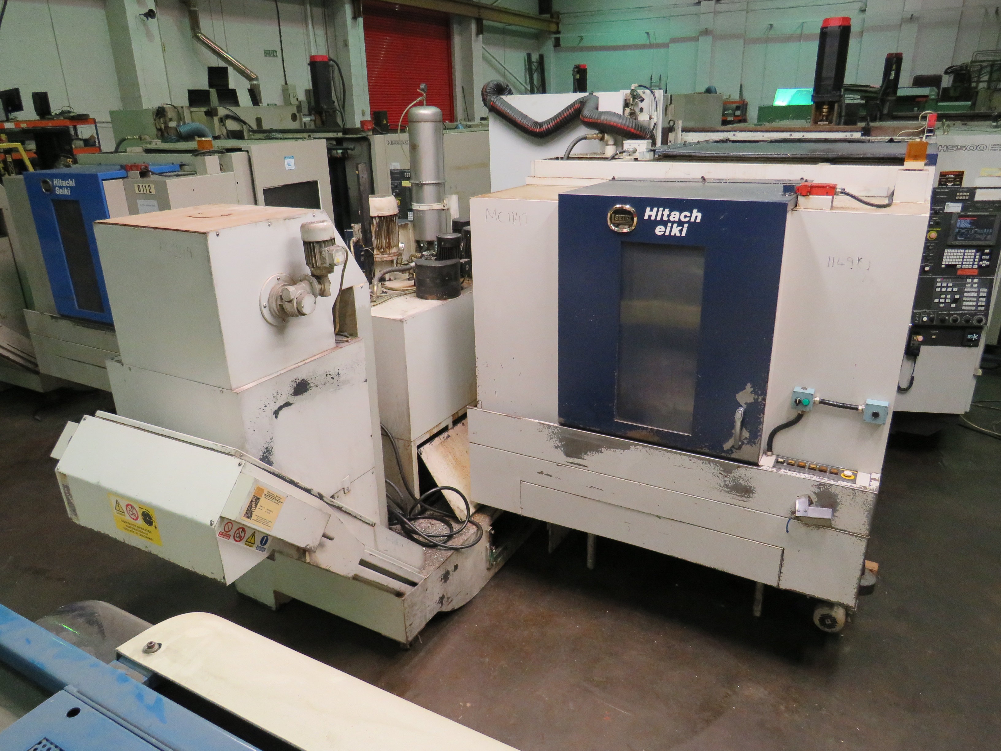 Hitachi Seiki HS500 Twin Pallet Horizontal Machining Centre