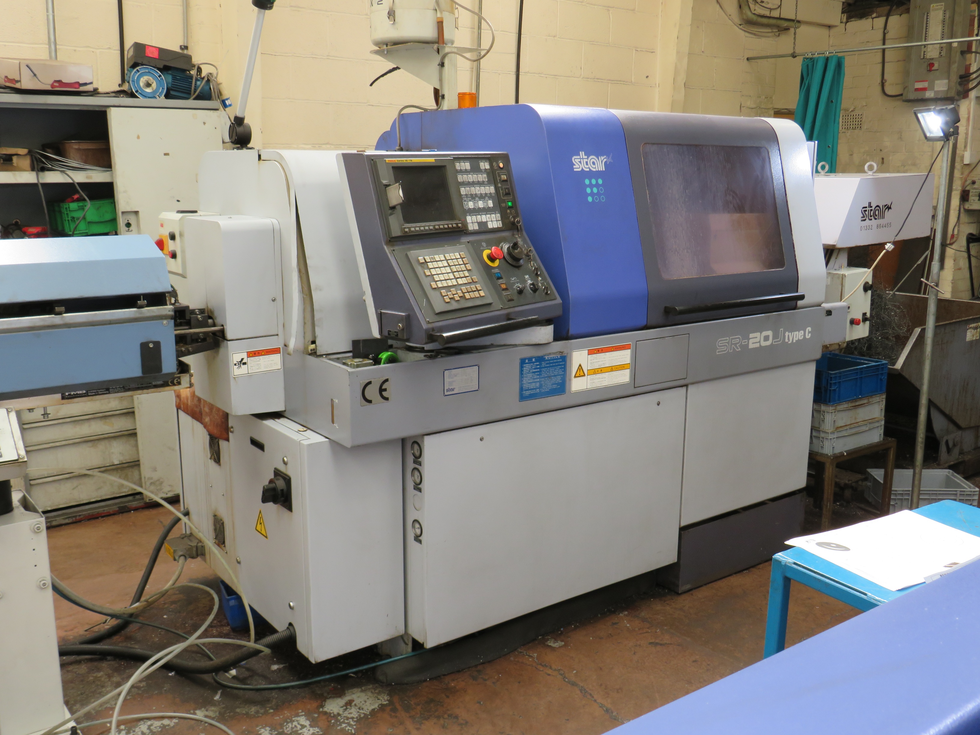 Star SR-20J Type C Sliding Head CNC Lathe