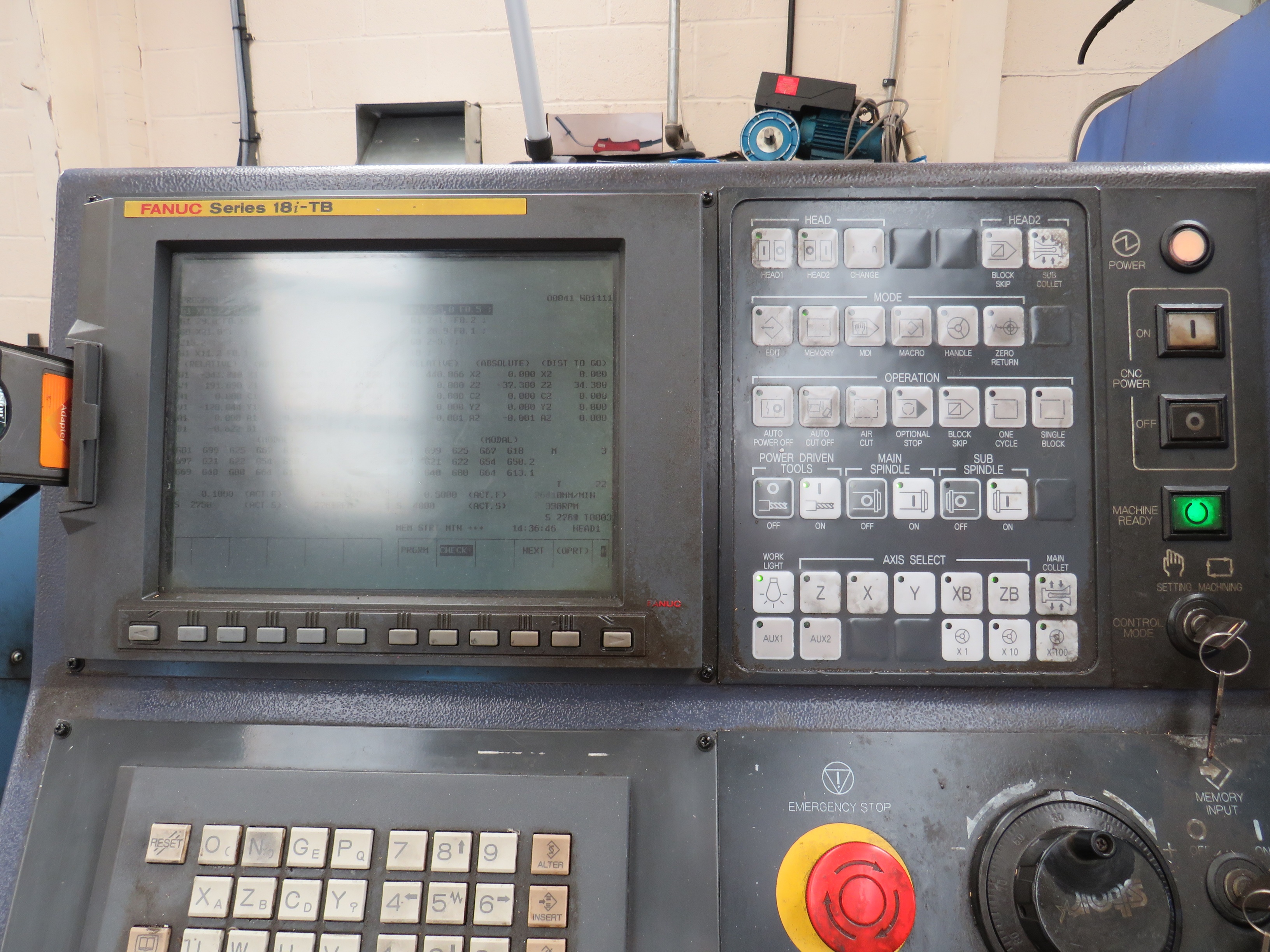 Star SR-20J Type C Sliding Head CNC Lathe